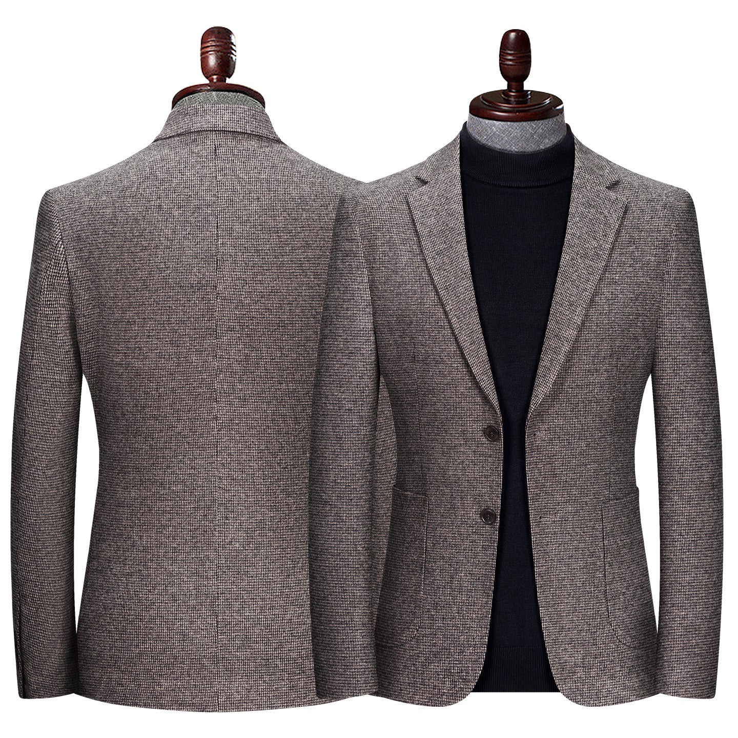 Men's Wool Blend Suit Blazer | 2025 Autumn Winter Premium Business Sui ...